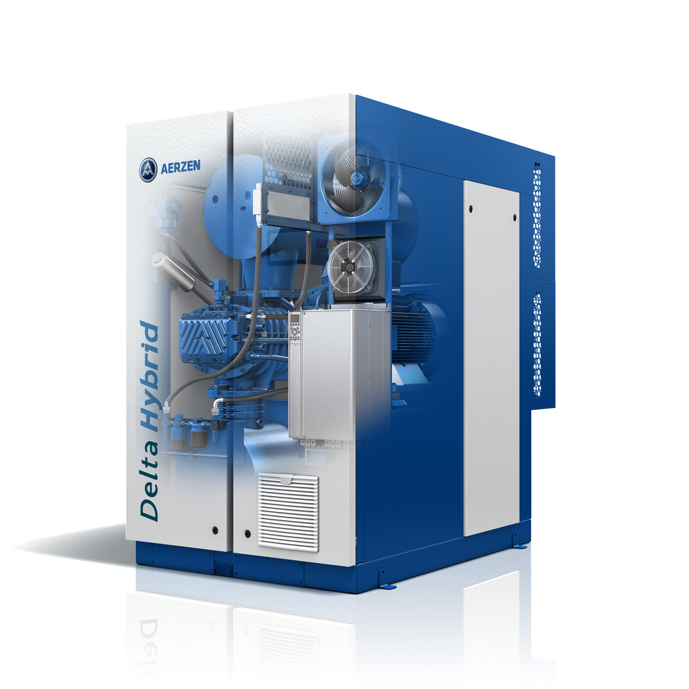 Screw Blower Delta Hybrid direct driven - Aerzen Relaunch