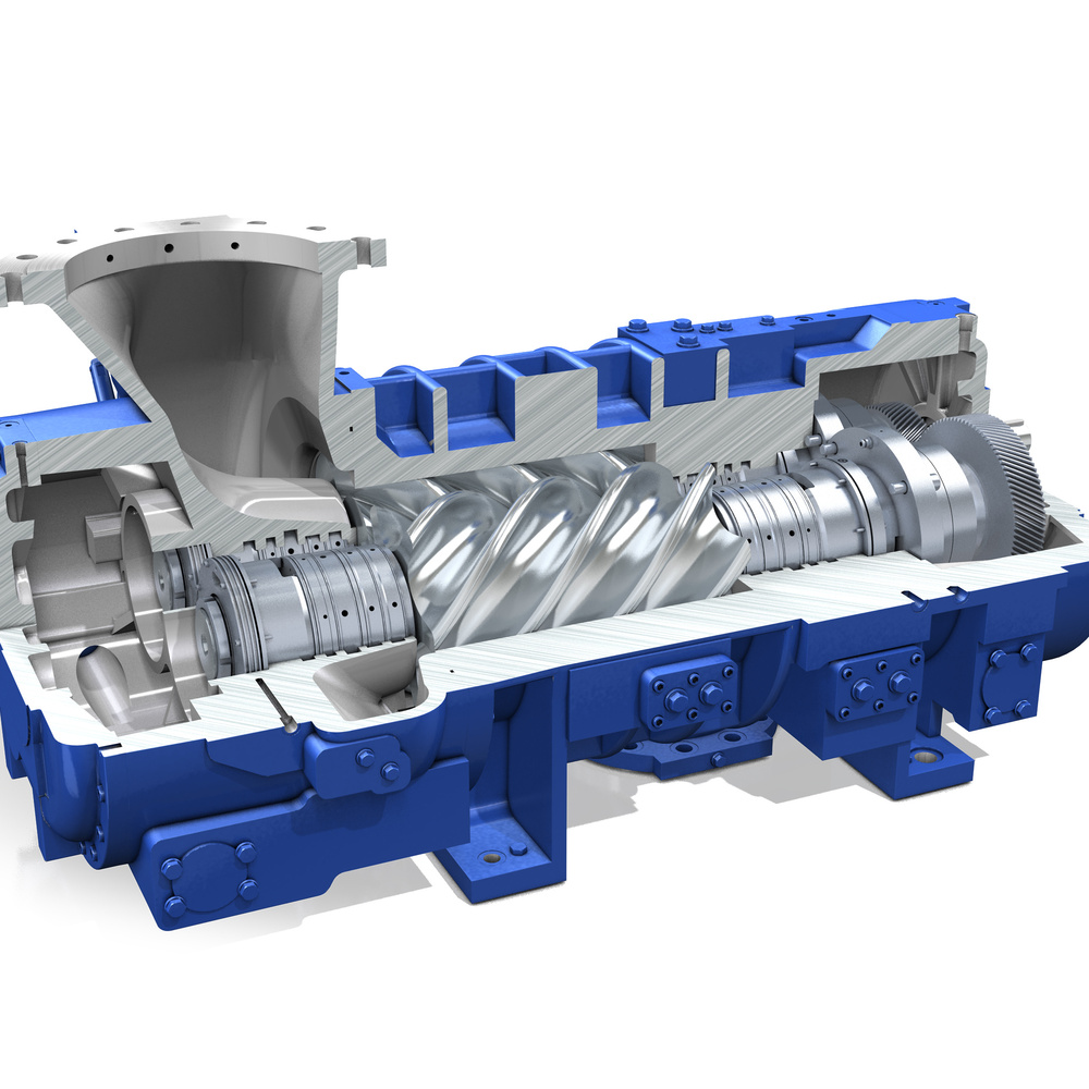 Screw compressor VRM536M - AERZEN - Aerzen Relaunch