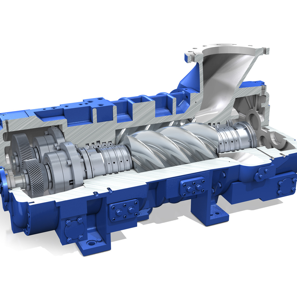 Screw compressor VRM536M - AERZEN - Aerzen Relaunch
