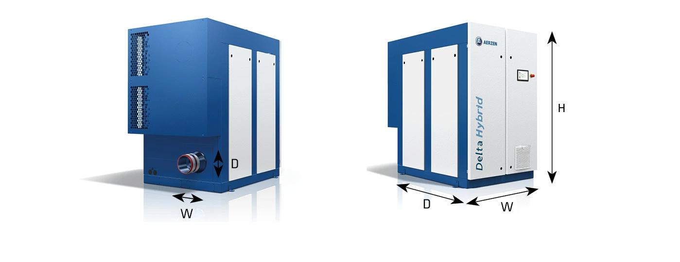 Screw Blower Delta Hybrid direct driven - Aerzen Relaunch